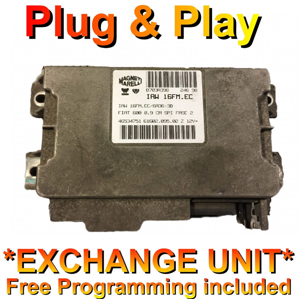Fiat Cinquecento 0.9 ECU Magneti Marelli IAW16FM.EC | Plug+Play ...