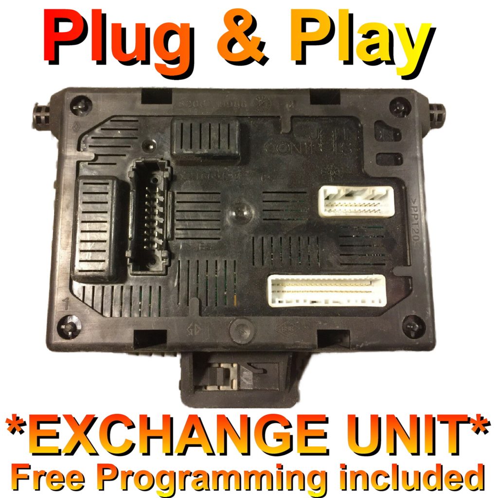 Renault Modus Body Control Module Johnson Controls BCM L2CR ...