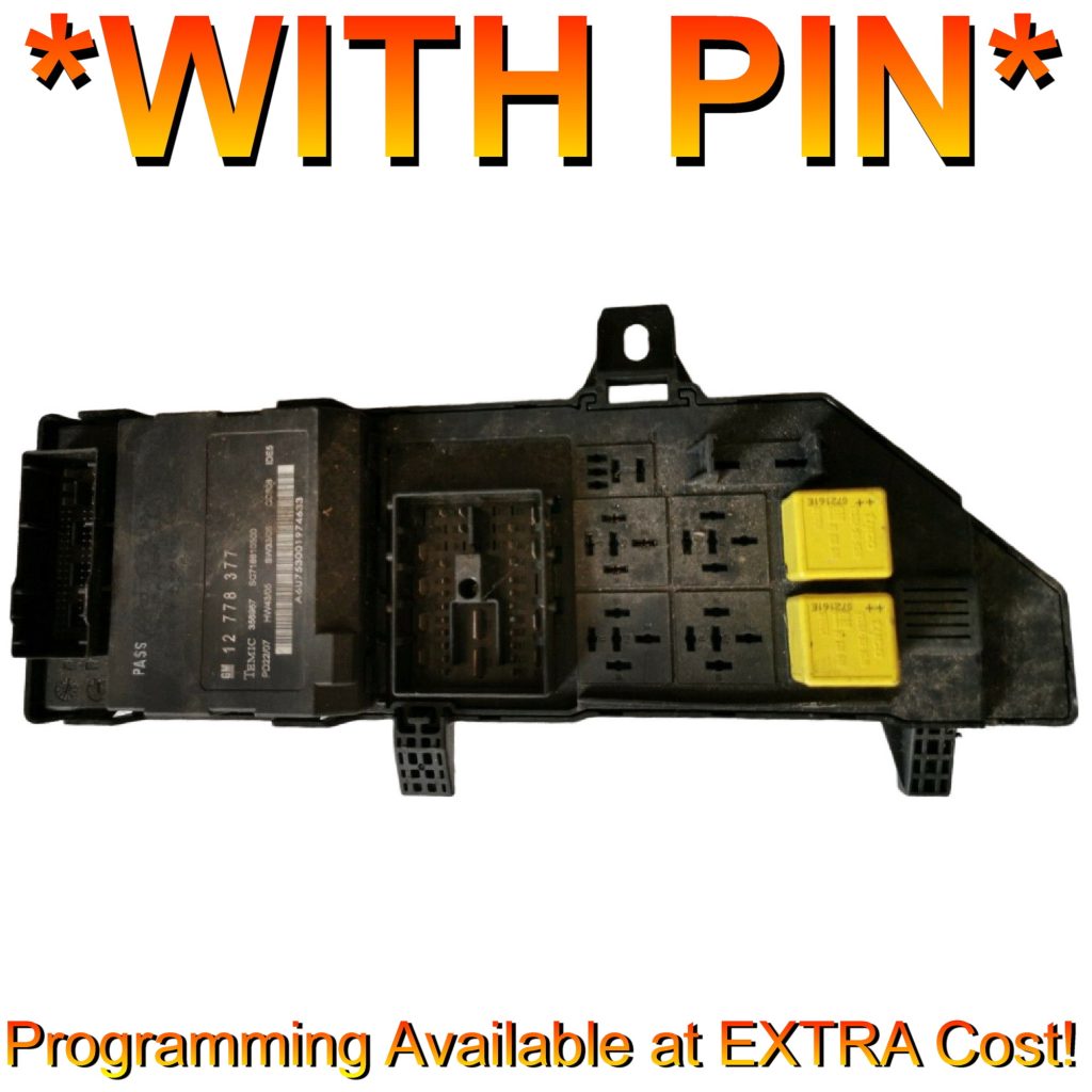 Vauxhall Opel Vectra C Body Control Module Temic | 12778377 | WITH PIN ...