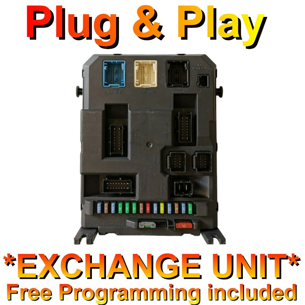 Citroen Peugeot BSI Valeo 9664983380 | BSI-X04 | PLUG+PLAY – Exchange unit (FREE PROGRAMMING BY ...