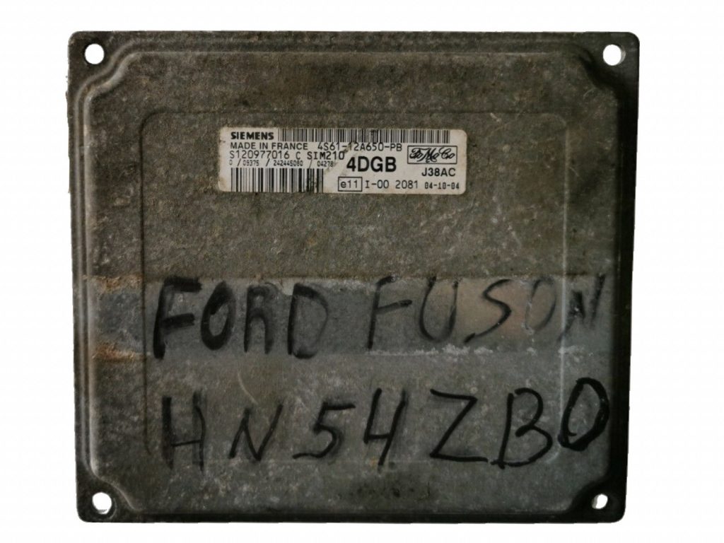 Ford Fusion ECU Siemens 4S61-12A650-PB | S120977016C | 4DGB | SIM210 ...