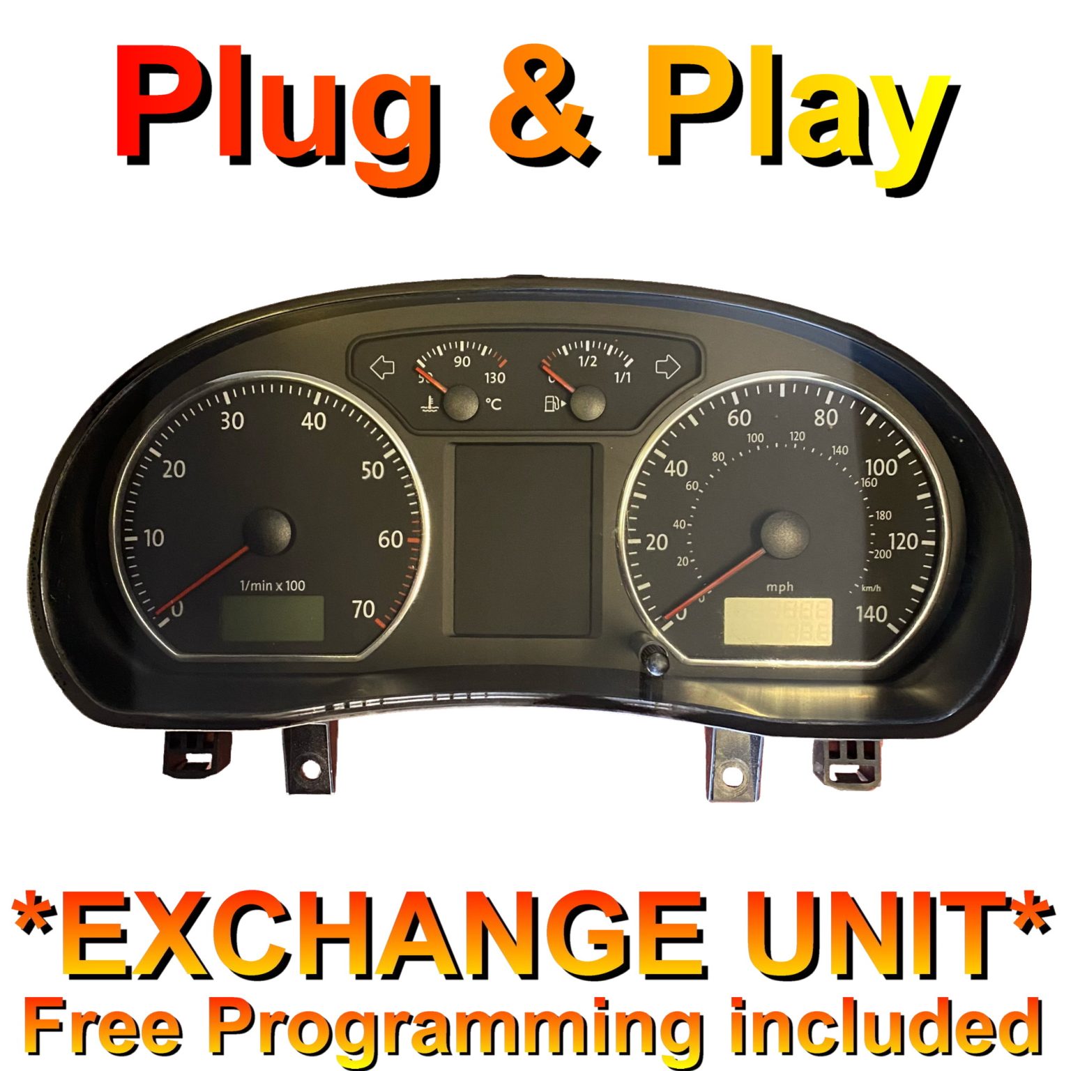 VW Polo Instrument cluster 6Q0920922G | VDO | Plug+Play (Free ...