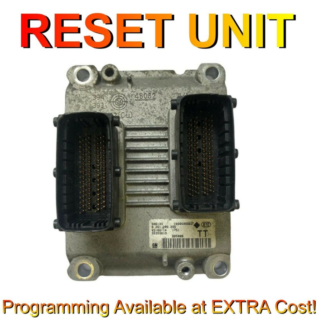 Vauxhall Opel Corsa C / Meriva A Z14XEP ECU Bosch 0261208255 | 55353613 ...