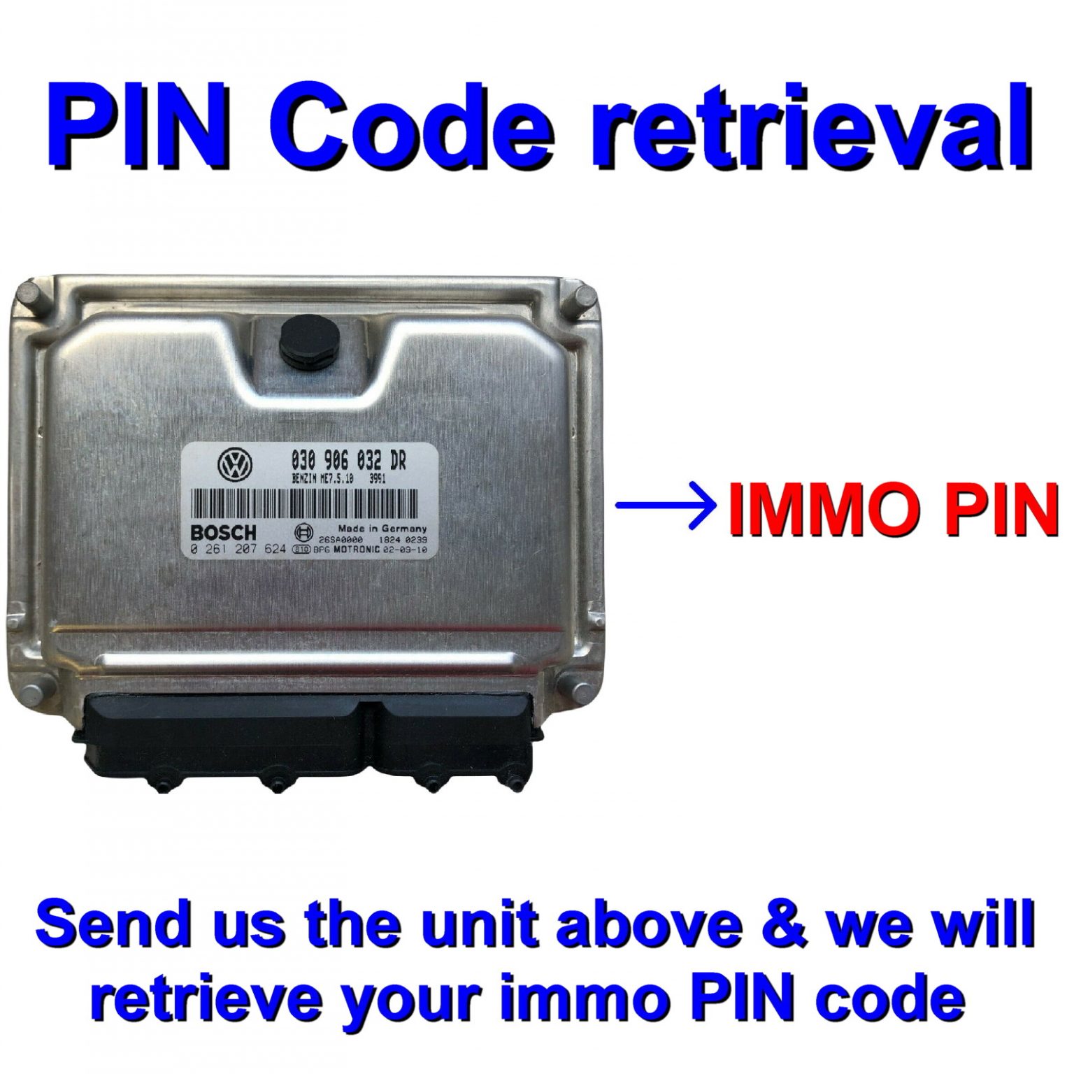 Audi Ford Seat Skoda Volkswagen VW ECU Bosch ME7.1 | ME7.5 | ME7.5-1M ...