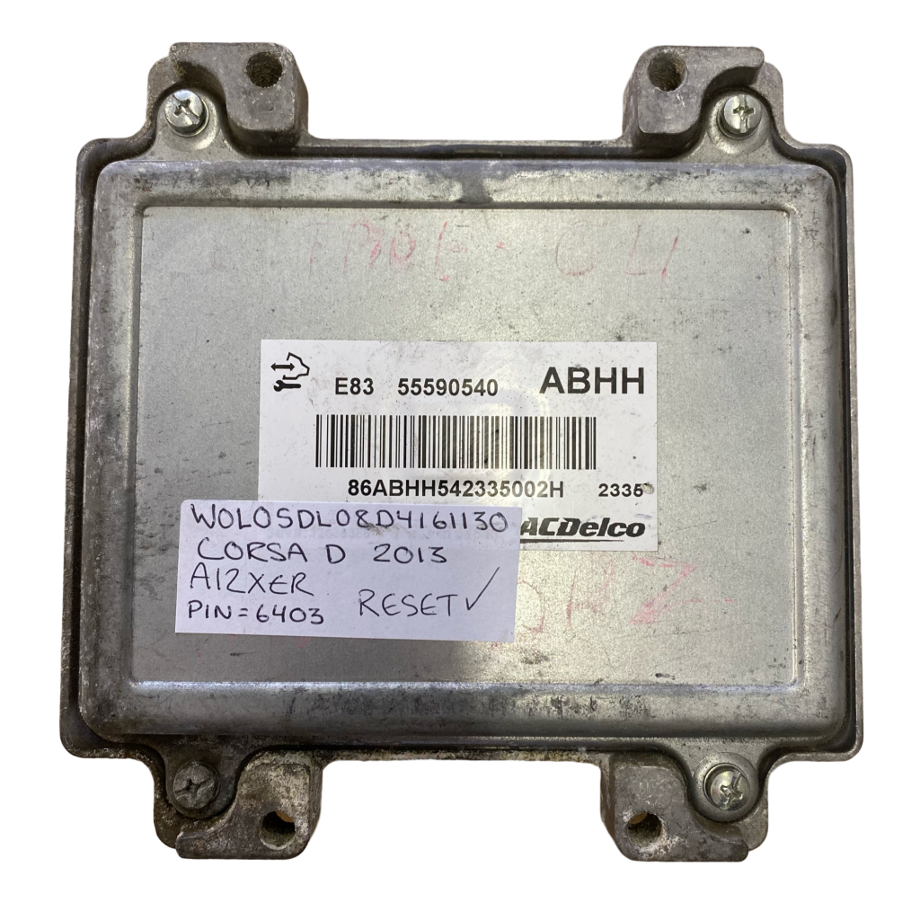 Vauxhall Opel Corsa D 2013 A12XER ECU ACDelco 55590540 | ABHH | E83 ...