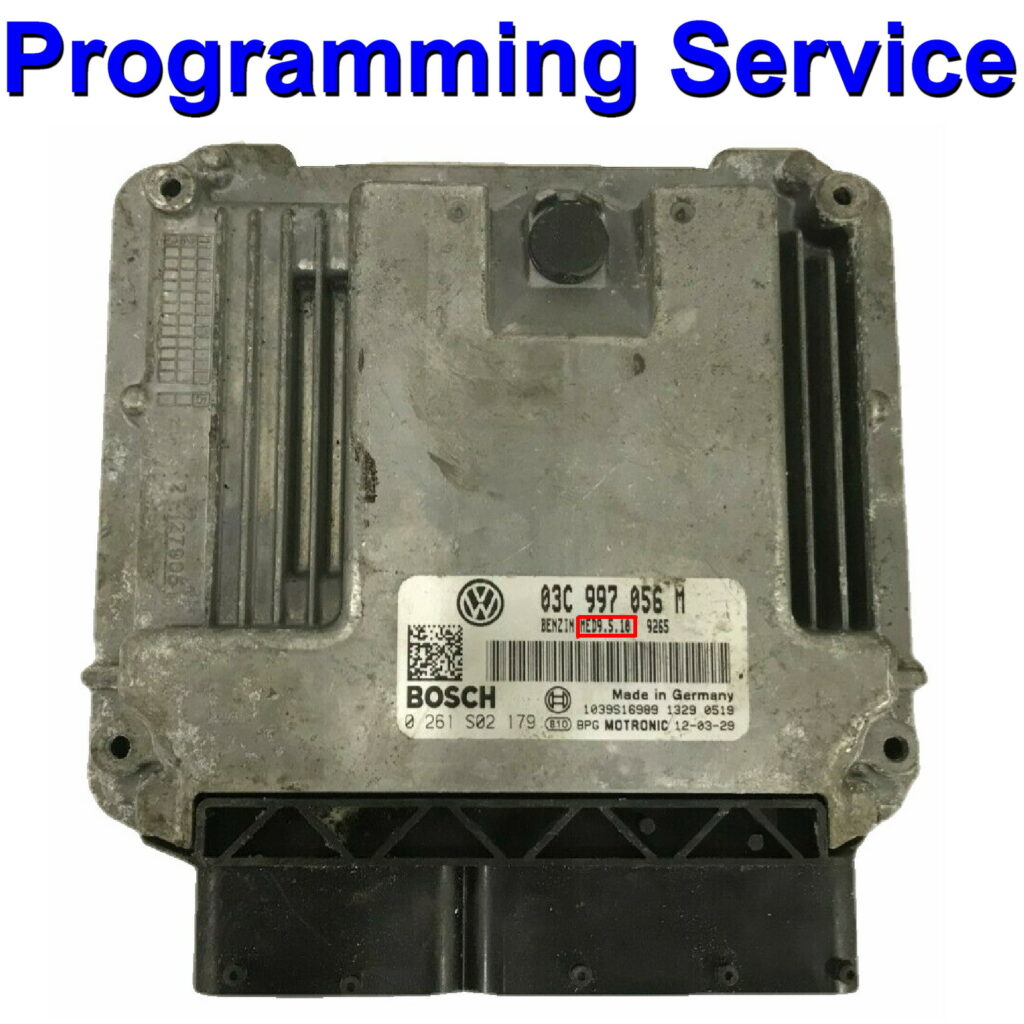 Audi Seat Skoda Volkswagen VW ECU Bosch MED9.5.10 | Programming Service ...