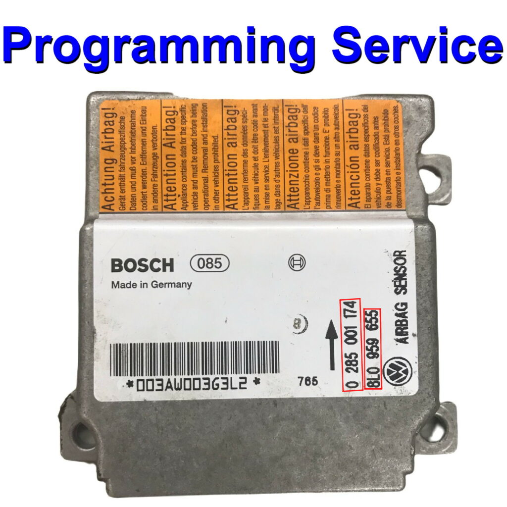 Airbag ECU ECU's and components