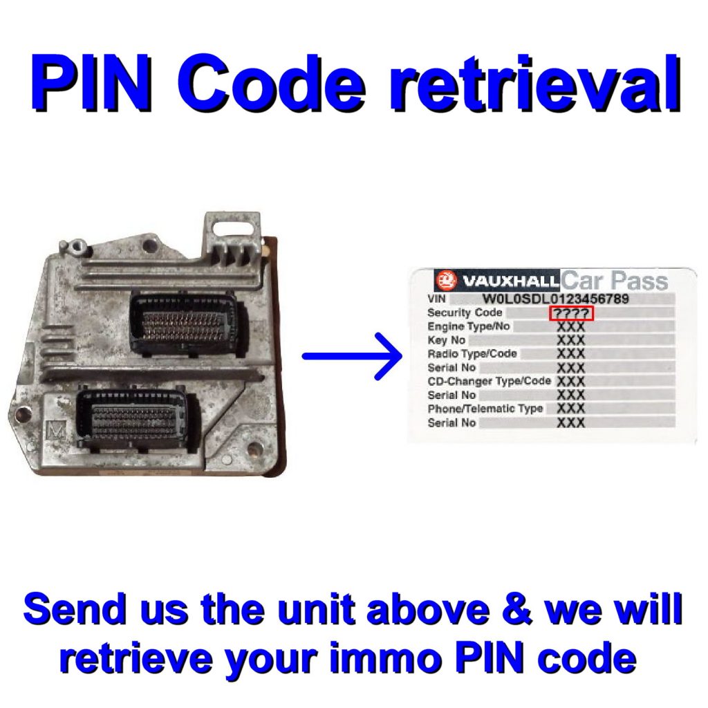 Opel Vauxhall ECU Delphi Delco MT35E | Programming/PIN Retrieval ...