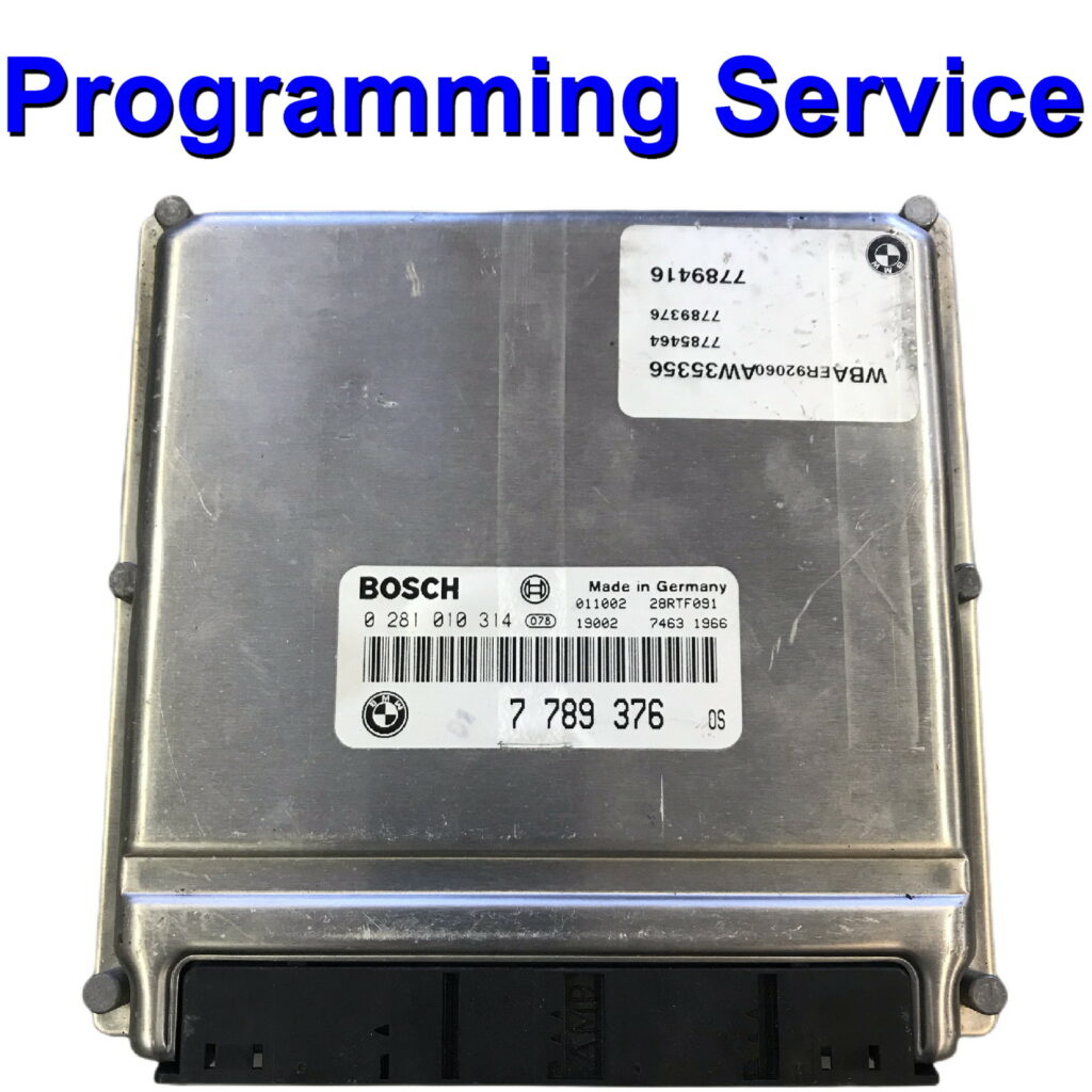 BMW ECU Bosch DDE7 | EDC15C4 | Programming Service Buy Now