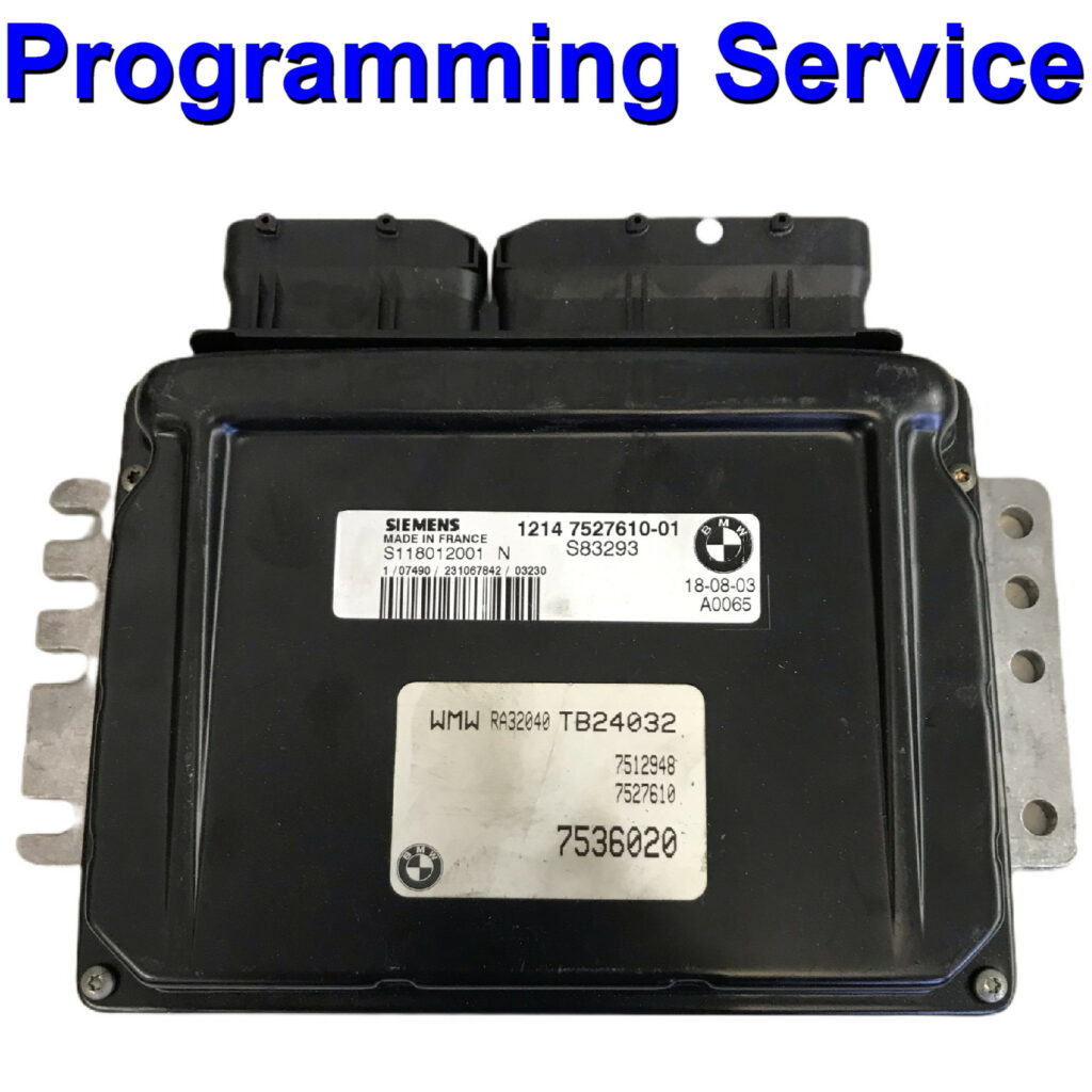 BMW Mini ECU Siemens EMS2 | Programming Service Buy Now