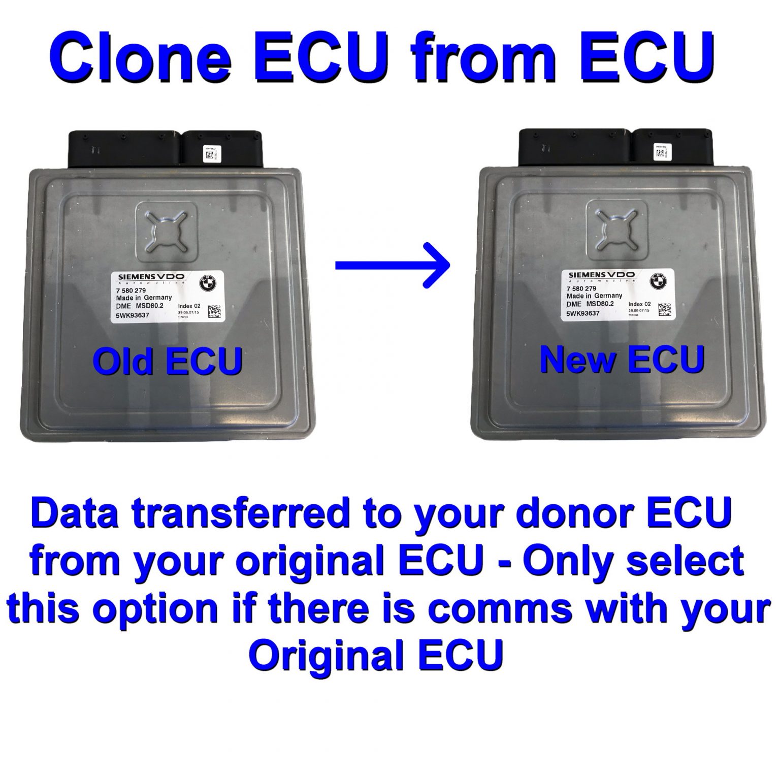 BMW ECU Siemens MSD80.x | MSD81.x | Programming Service Buy Now