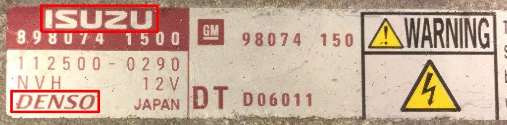 Vauxhall / Opel ECU | Denso | Isuzu | Z17DTx - Programming Service Buy Now