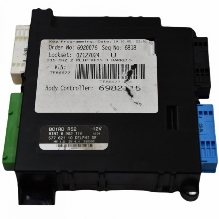 BMW Mini Delphi Body Control Module - Programming Service Buy Now