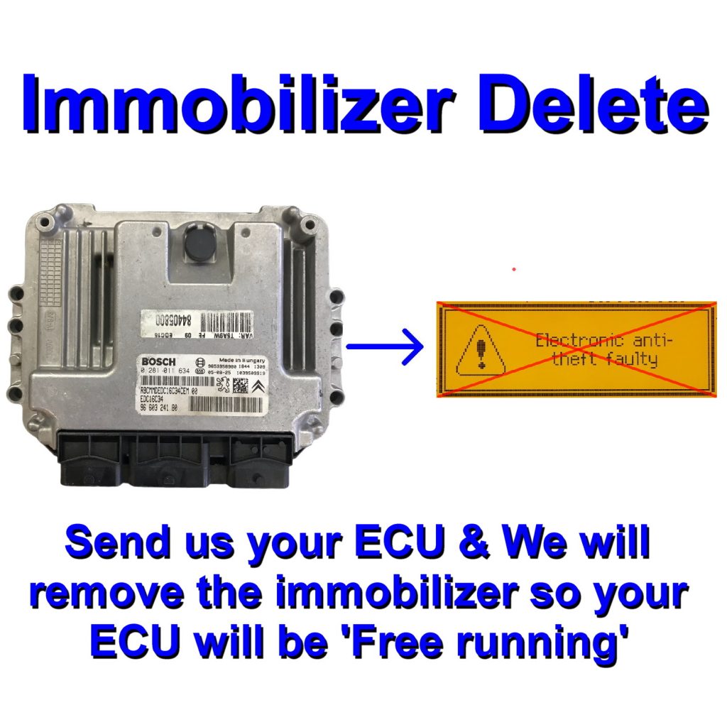 Citroen Peugeot ECU Bosch EDC16 | EDC16C3 | EDC16C34 | Programming ...