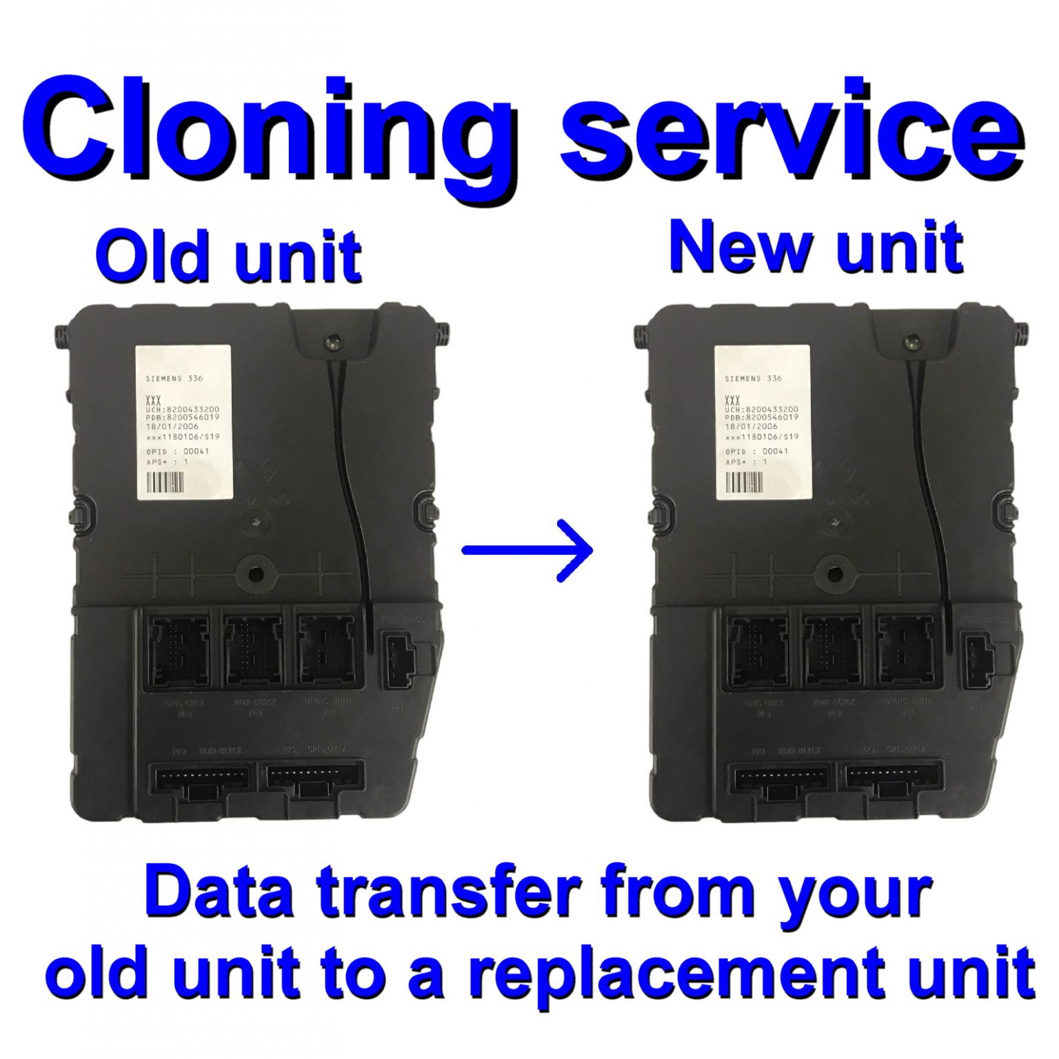 Renault Megane Scenic Body Control Module UCH N2 | - Programming ...