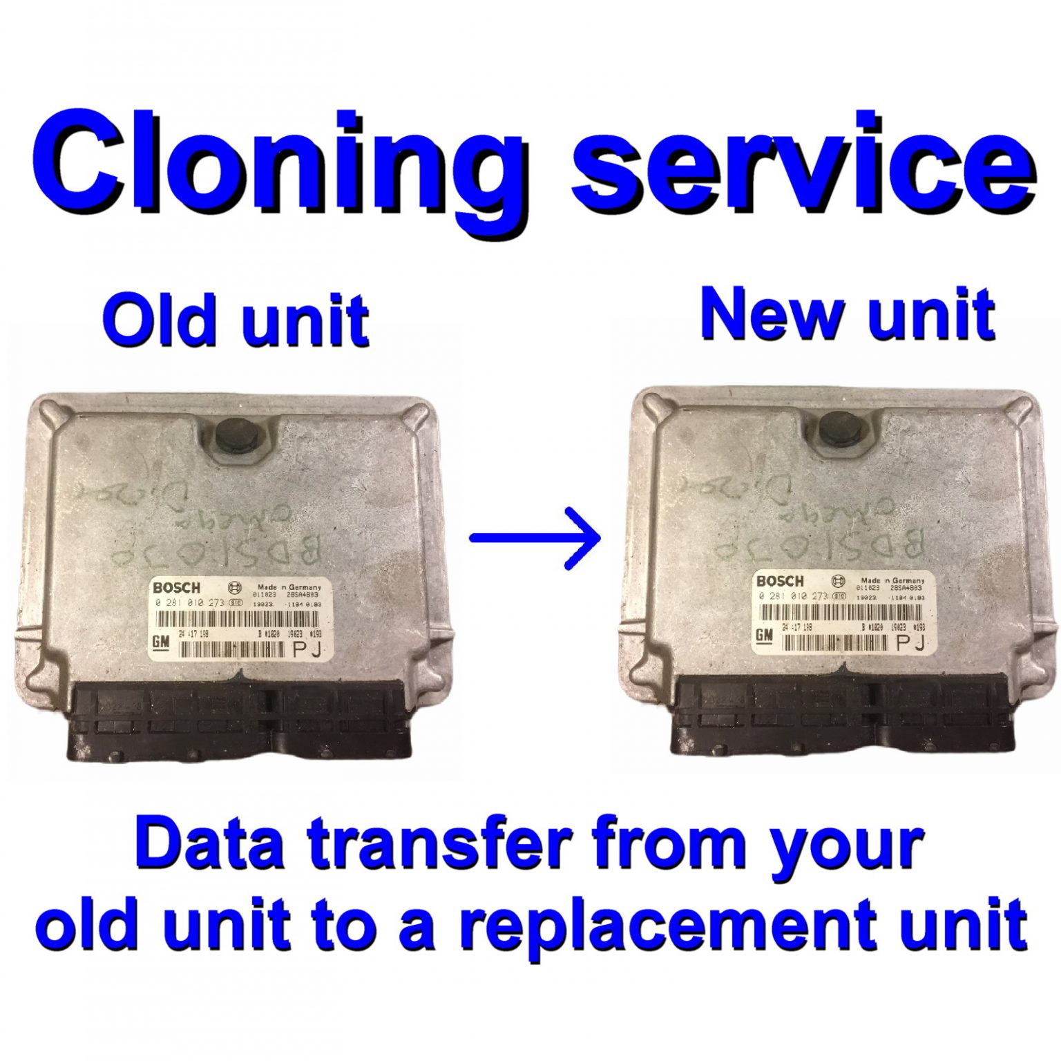 Opel Vauxhall ECU Bosch EDC15 | Programming Service Buy Now