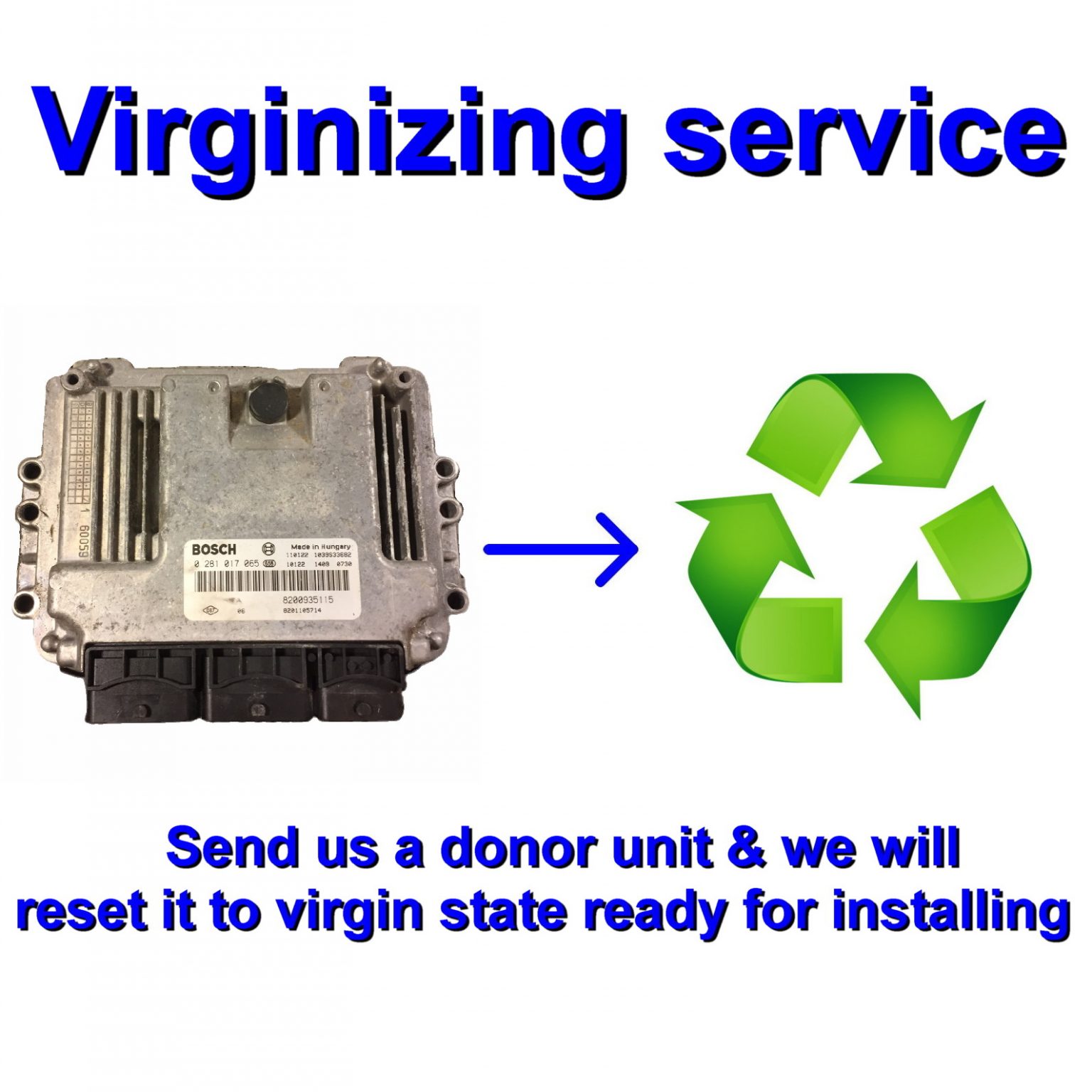 Vauxhall Opel Nissan Renault ECU Bosch EDC16 | EDC16C36 | EDC16CP33 ...