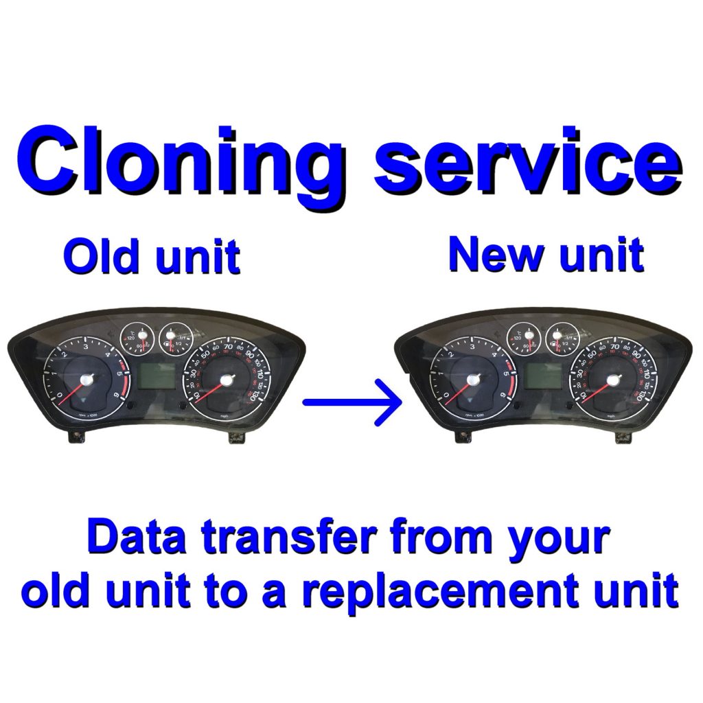 Instrument cluster ECU's and components