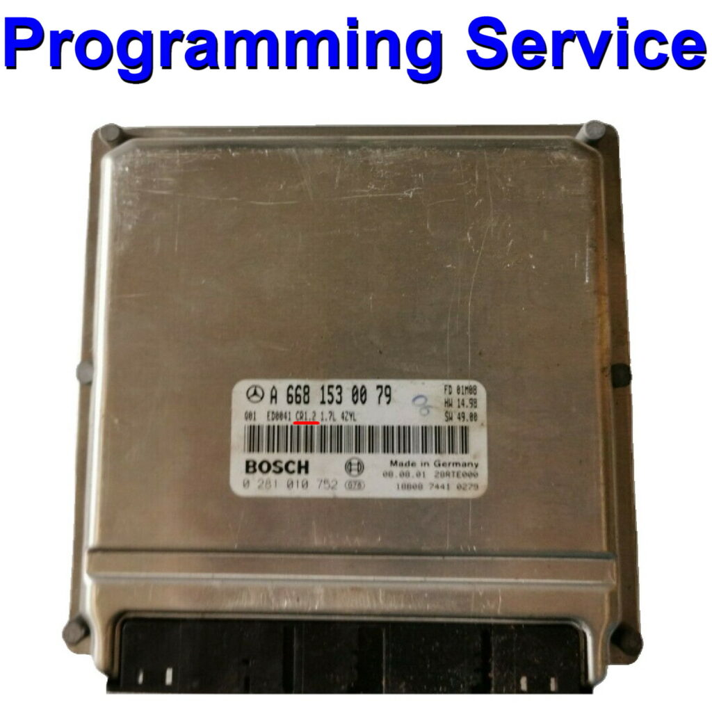Mercedes ECU Bosch CR1.2 | CR1.7 | CR1.8 | EDC15 | EDC15C0 ...