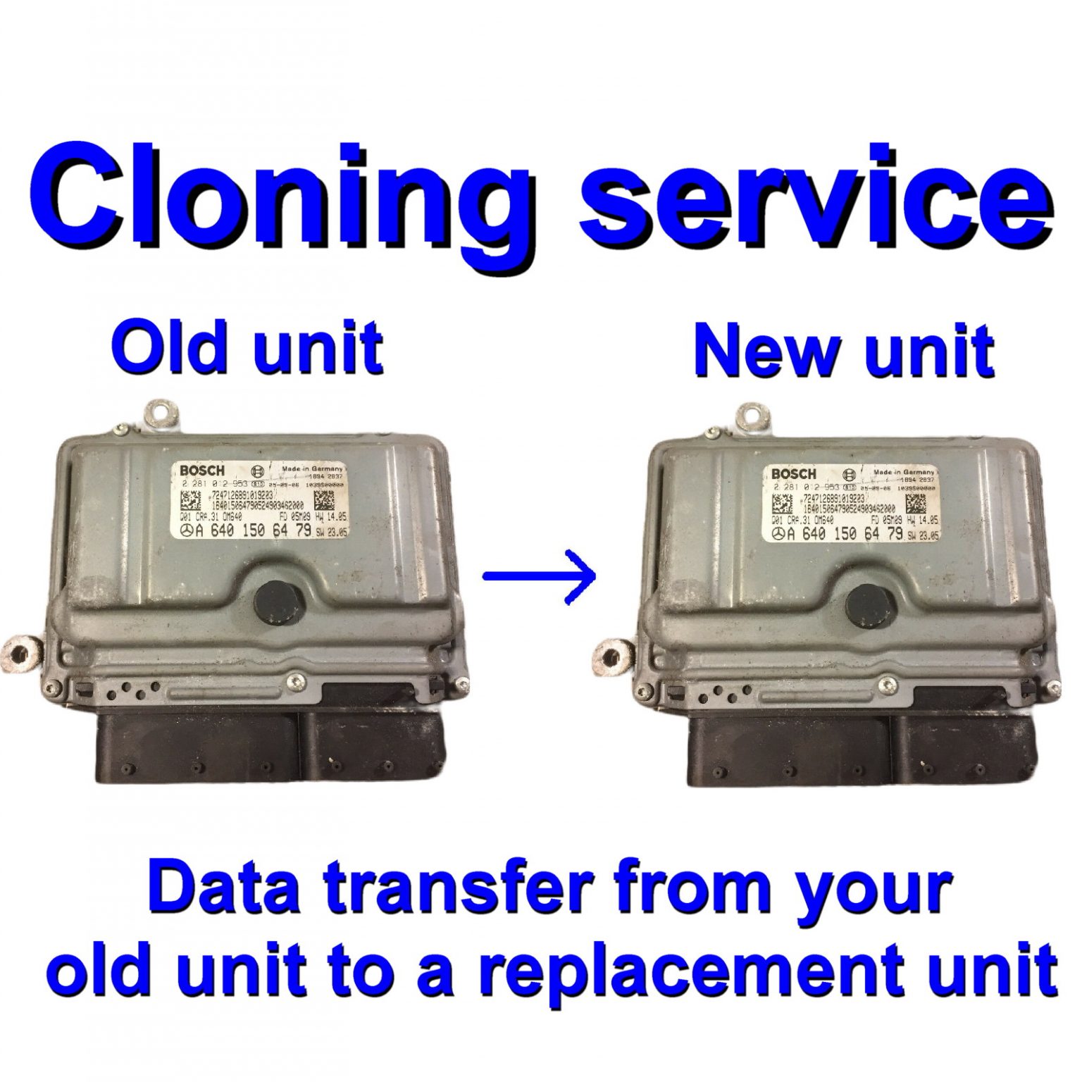 Mercedes Sprinter W906 EIS / Electronic ignition switch / Immobilizer ...