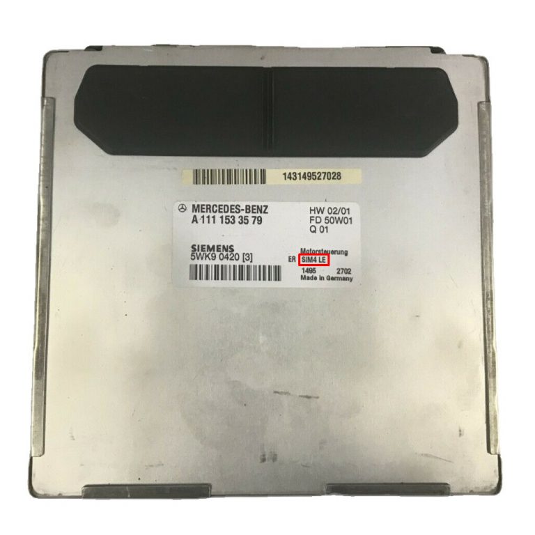 Mercedes ECU Siemens SIM4LE | SIM4SE - Programming Service Buy Now