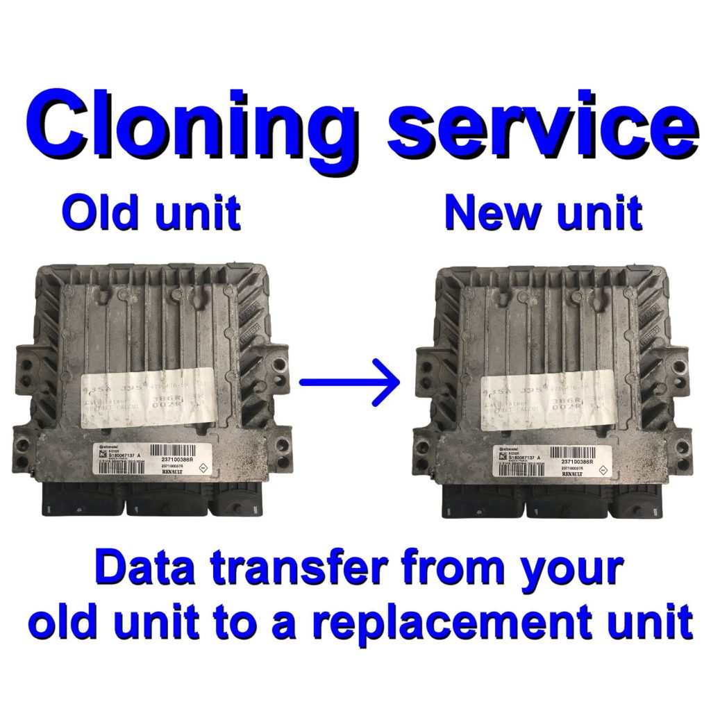 Nissan Renault Dacia ECU Continental SID303 / SID305 / SID306 | Siemens ...