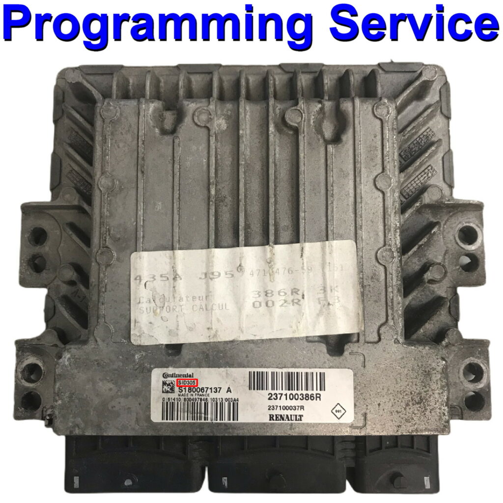 Nissan Renault Dacia ECU Continental SID303 / SID305 / SID306 | Siemens ...