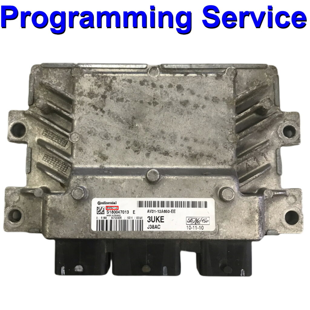 Ford ECU Continental / Siemens EMS2101 | EMS2102 | EMS2103 Programming ...