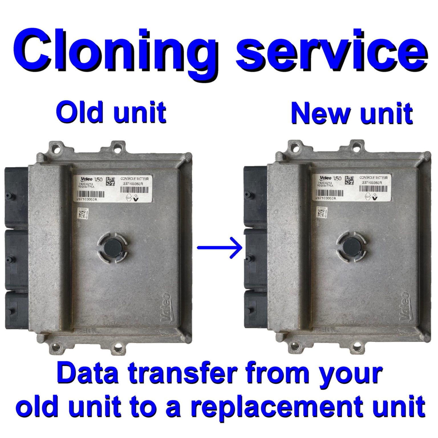Renault Petrol ECU Valeo V50 | Programming / Cloning Service Buy Now