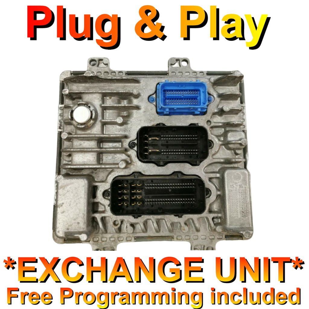 Vauxhall Opel ECU Continental 55491705 | Serv:55487860 | E98 | Plug ...