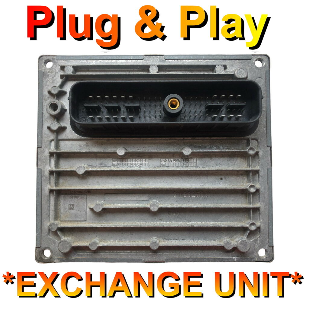 Ford ECU Siemens S118934203 | 7M51-12A650-AGD | 3TCD | SIM28 | Plug ...