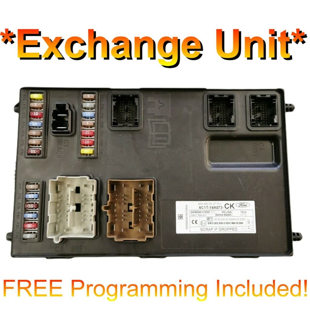 Ford Transit Body Control module Siemens 6C1T-14A073-CK | 5WK48948K ...