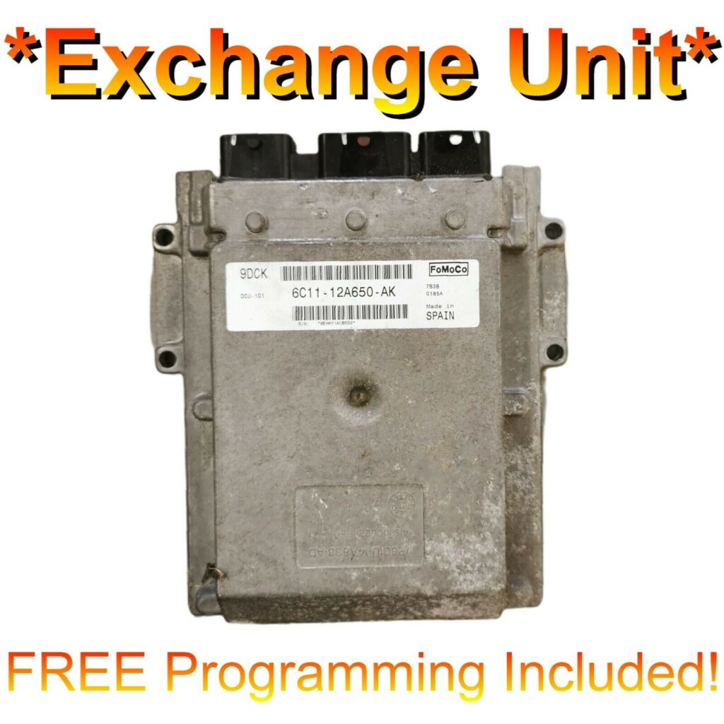 Ford ECU FOMOCO 6C11-12A650-AK | 9DCK | DCU-101 | Plug+Play Exchange ...