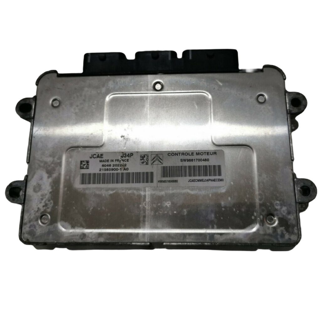 Peugeot Citroen ECU Johnson Controls HW9651696680 | SW9661700480 | J34P ...