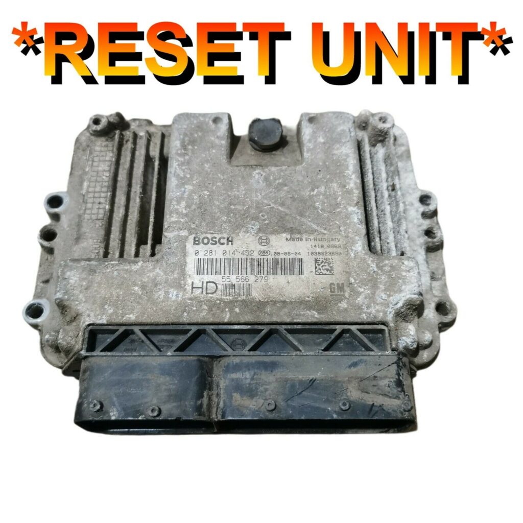 Vauxhall Opel ECU Bosch 0281014452 | 55566279 | HD | EDC16 | RESET Buy Now
