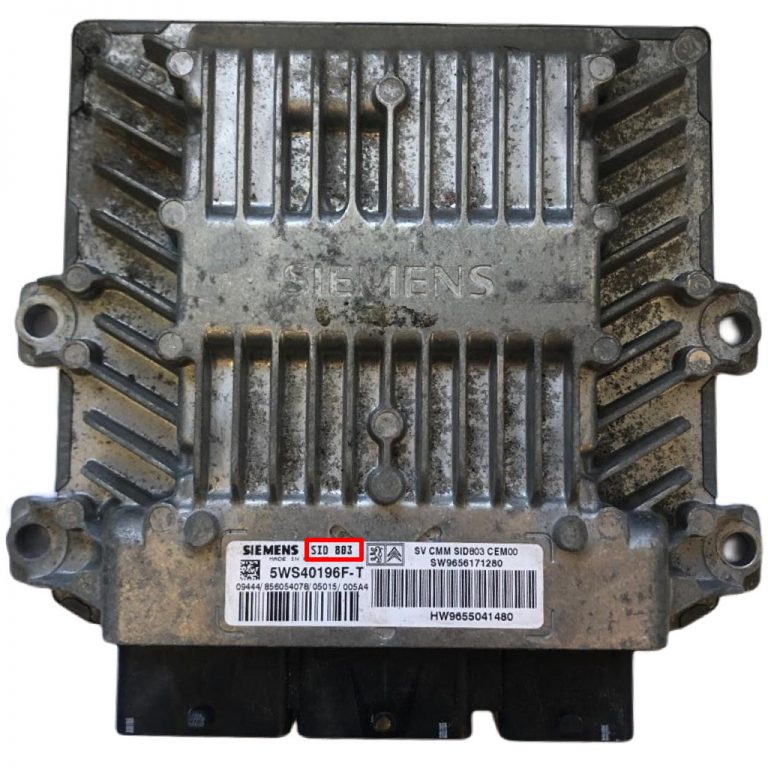 Ford / Volvo ECU SID803 | SID803A | SID804 | Continental | Siemens ...