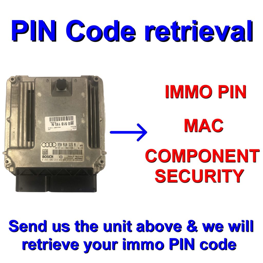 VW / Audi / Skoda / SEAT Bosch MED9.1 Petrol ECU programming service ...