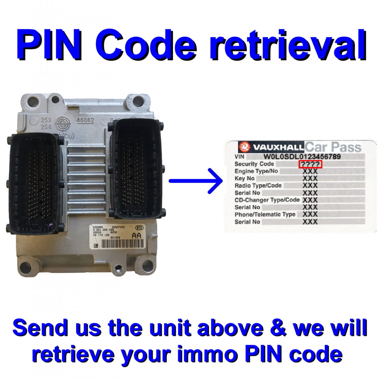 Opel Vauxhall ECU Bosch ME3.1.1 | Programming Service Buy Now