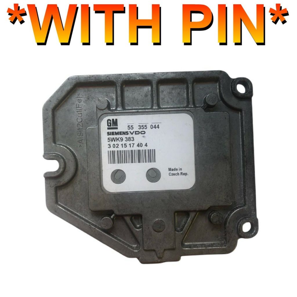 Vauxhall Opel ECU 55355044 | 5WK9383 | SIMTEC71 | WITH PIN Buy Now