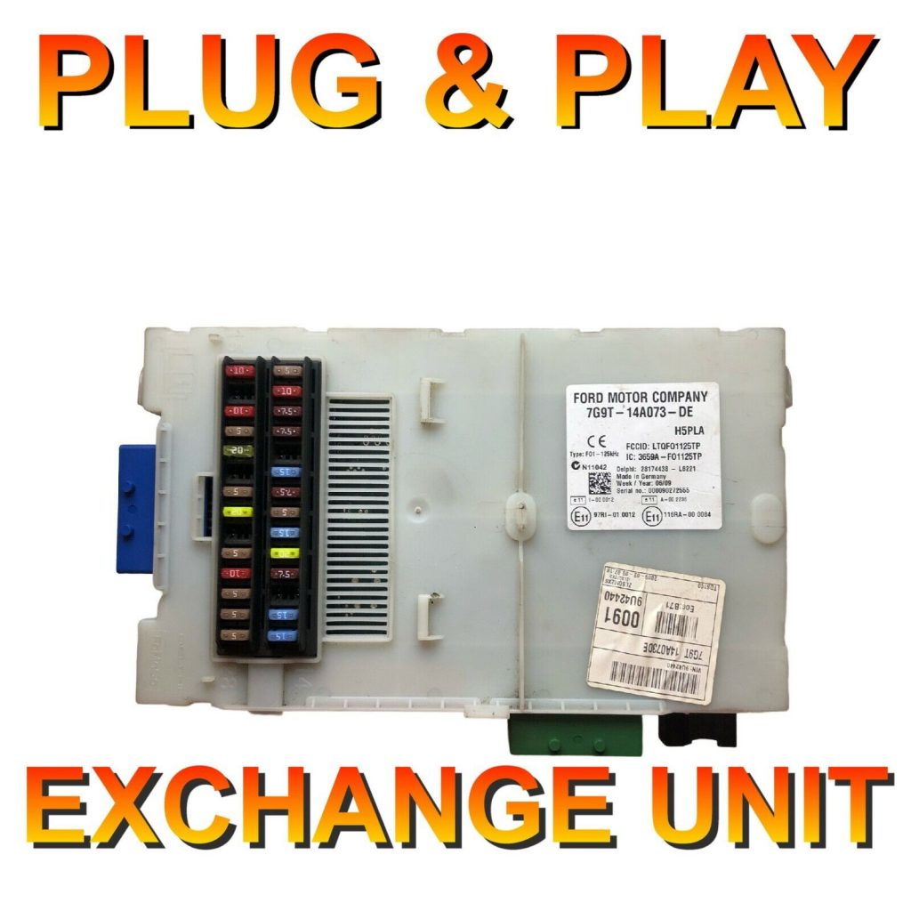 Ford BCM Body Control Module 7G9T-14A073-DE Plug+Play (Free Programming ...
