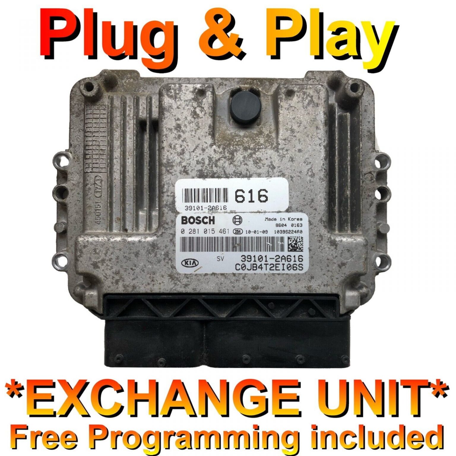 Kia | Hyundai ECU 0281015461 | 39101-2A616 | EDC16C39 | Plug+Play ...