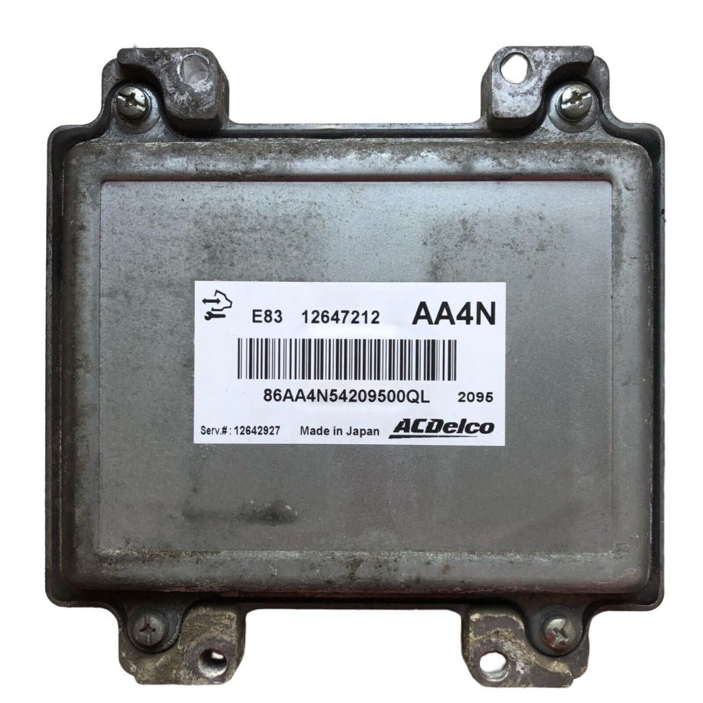 Vauxhall Opel Astra J ECU E83 12647212 | AA4N | SERV:12642927 | Plug ...