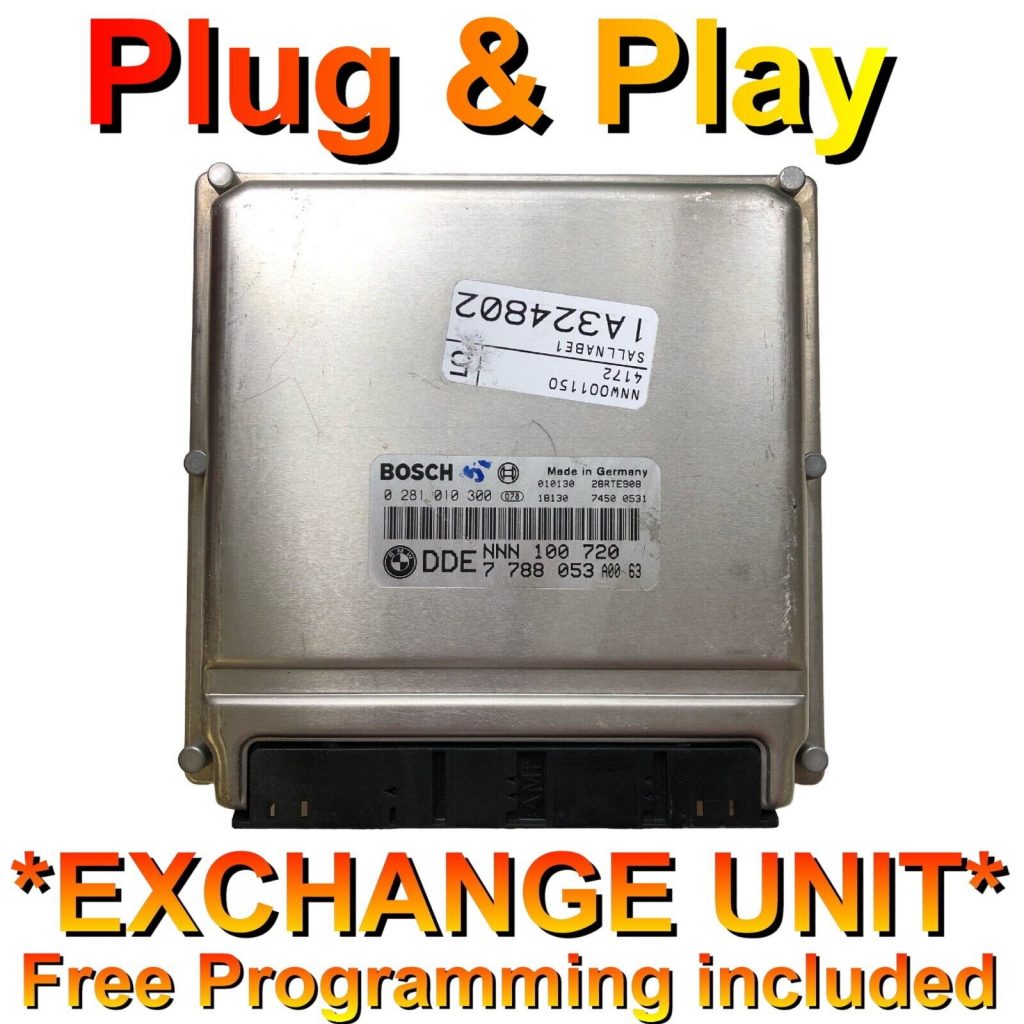 BMW E46 ECU 0281010300 | DDE7788053 | Plug+Play Exchange unit Buy Now