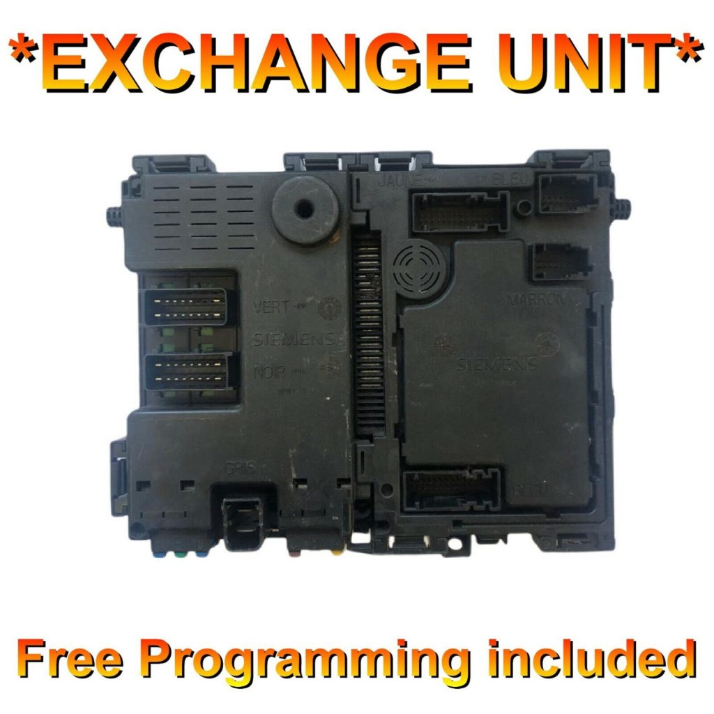Peugeot Citroen BSI Body Control Module 9637436480 | S108551400 | Plug ...