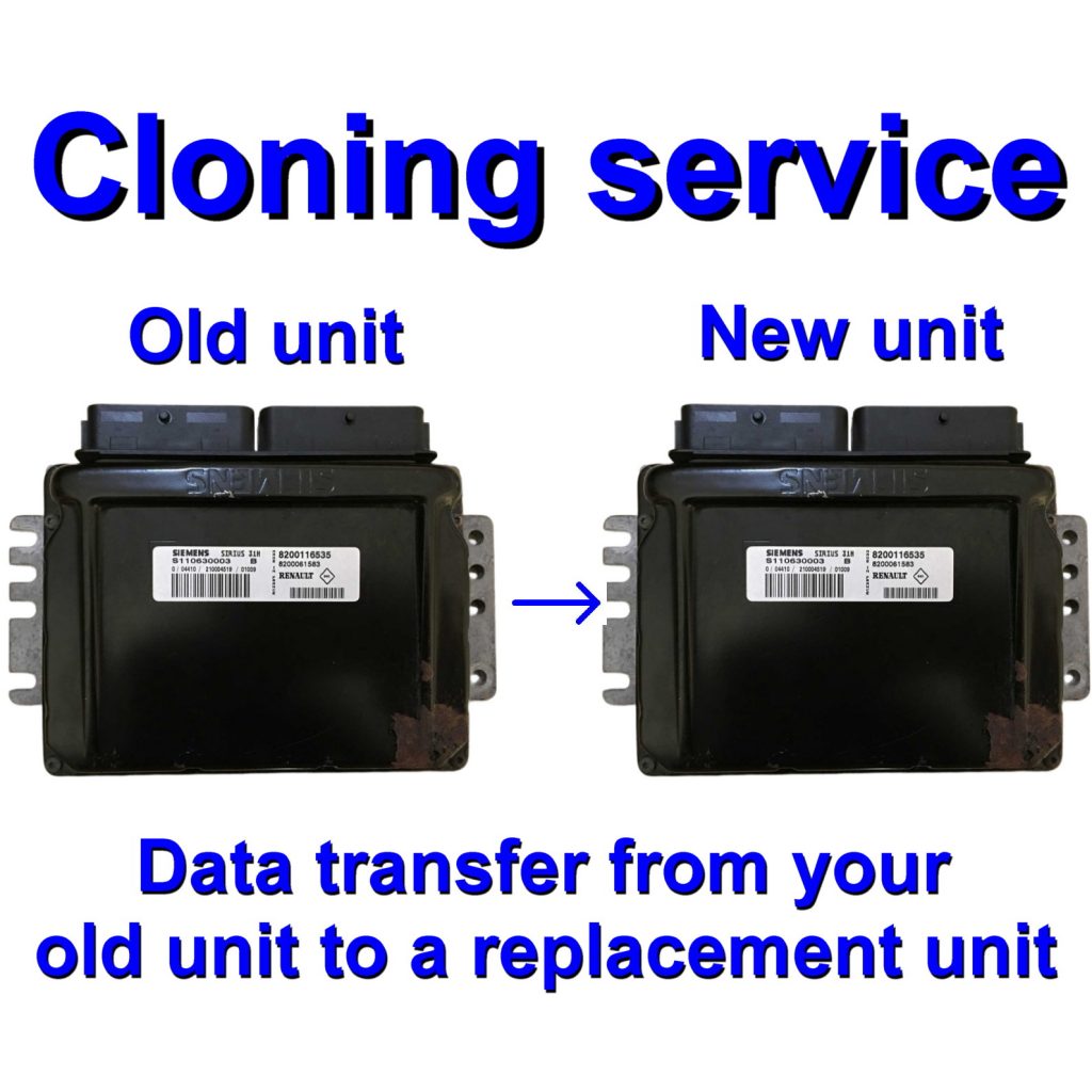 Renault Siemens ECU | Sirius 31H | Sirius 32N | Programming Service Buy Now