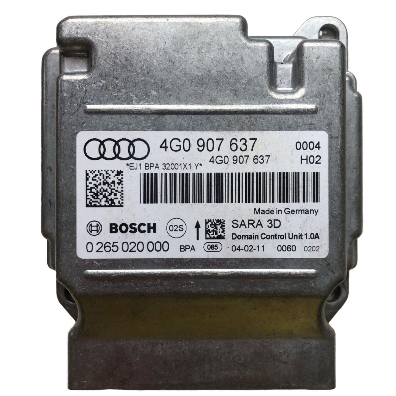 Audi A6 C7 A7 Combi Yaw Acceleration Sensor 0265020000 | 4G0907637 Buy Now