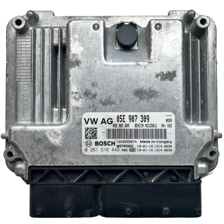VW Golf MK7 1.5 TSI (DADA ENGINE) ECU 0261S16449 | 05E907309 | MG1CS011 ...