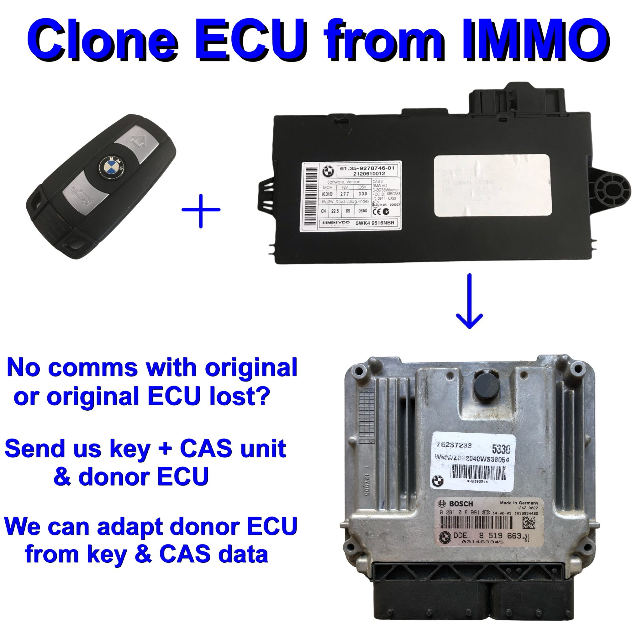 BMW ECU's and components