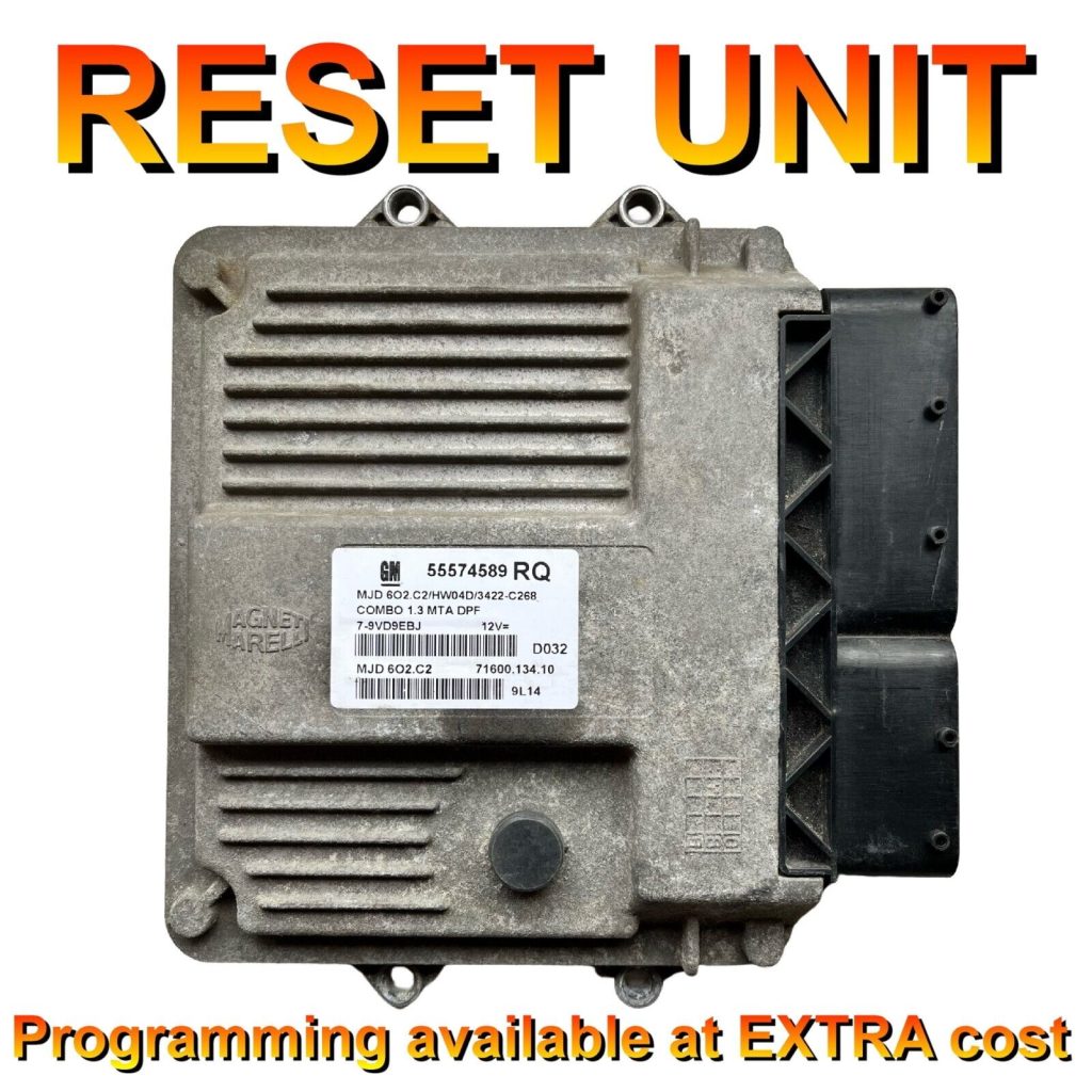 Vauxhall Opel Corsa C ECU 55574589 | RQ | MJD6O2.C2 | RESET Buy Now