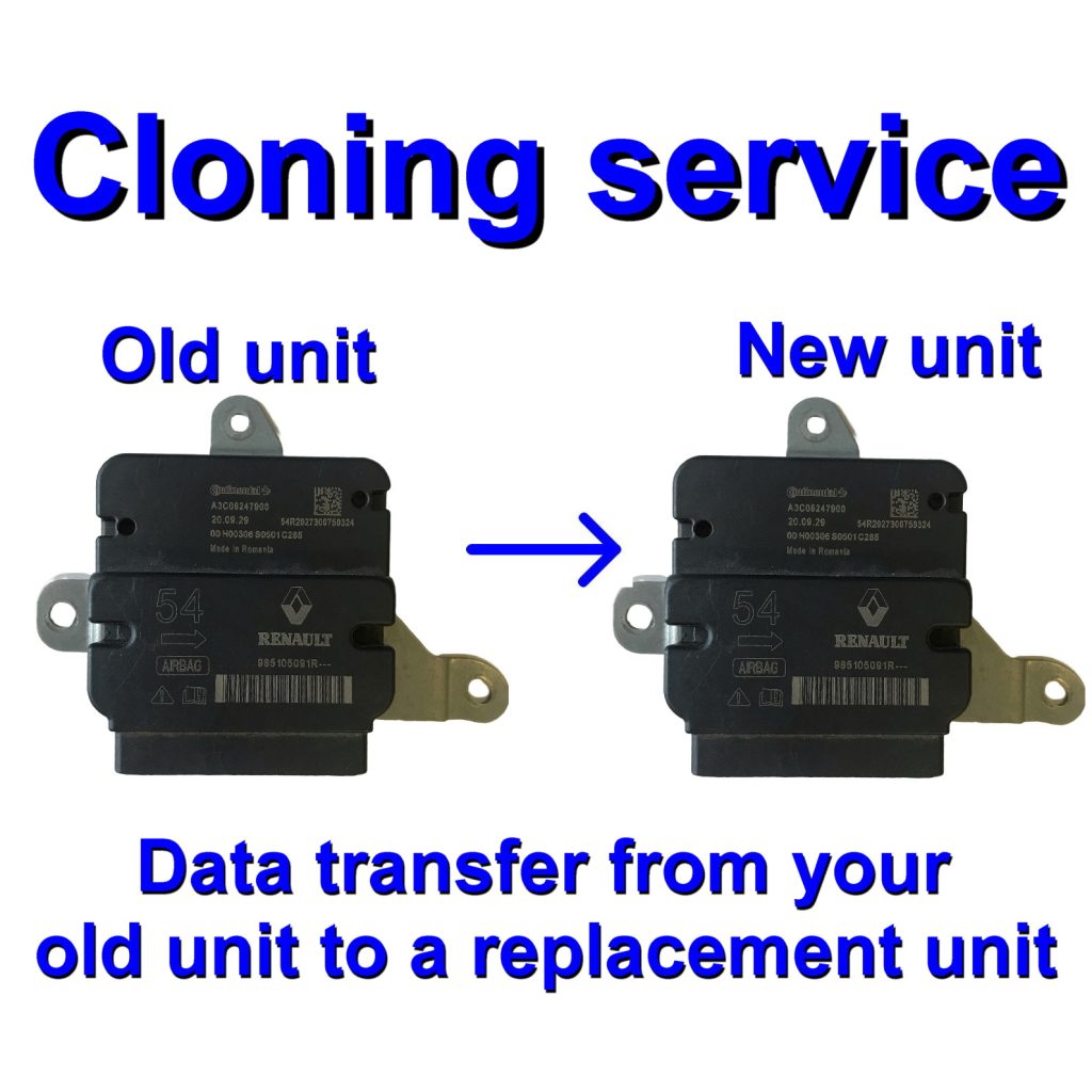 Renault Master Airbag ECU A3C06247900 Continental 985105091R ...